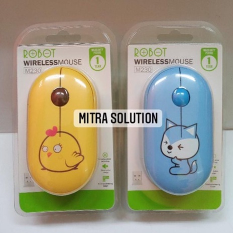 Jual MOUSE ROBOT WIRELESS M230 | Shopee Indonesia