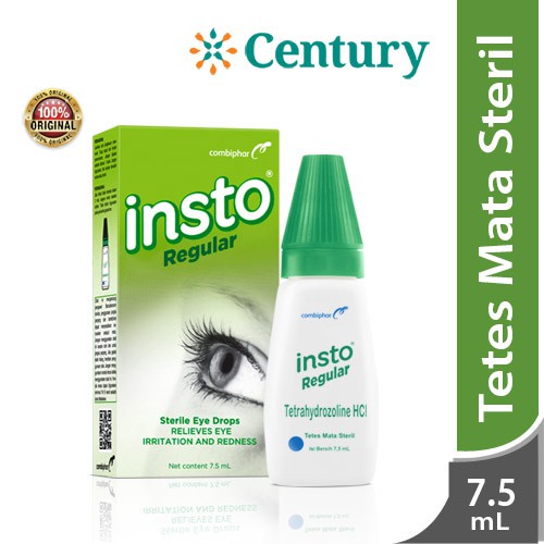 Jual Insto Eye Drops Regular 7.5ml / Obat Tetes Mata / Mata Merah ...