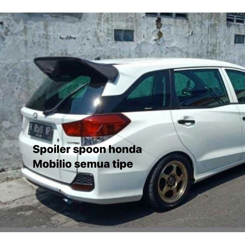 Jual Spoiler mobil honda mobilio spoiler spoon mobilio murah | Shopee ...