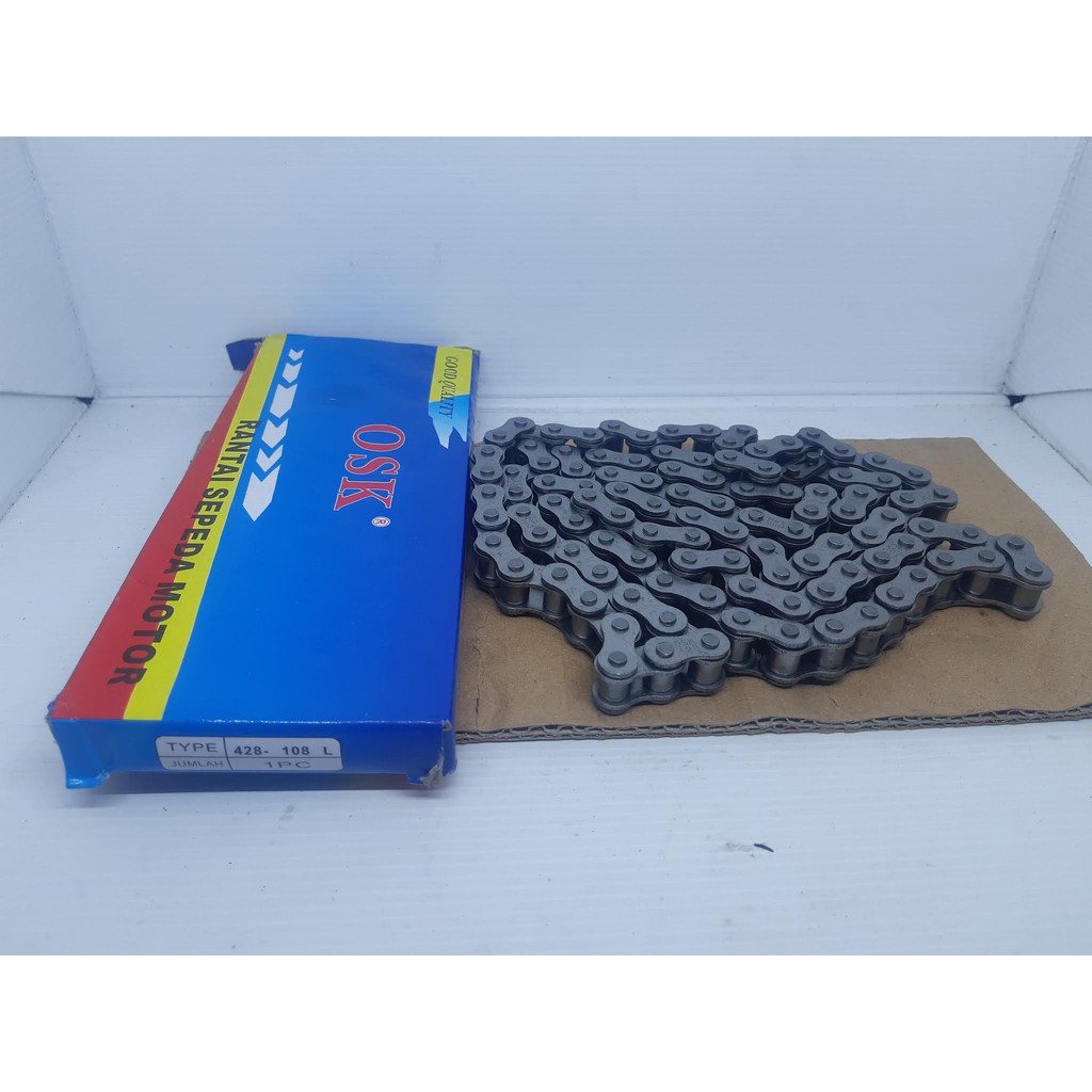 Jual RANTAI MOTOR 428 - 110 / 112 MERK LOKAL | Shopee Indonesia