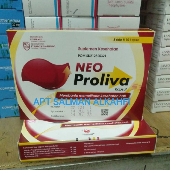 Jual Kesehatan - Neo Proliva Box/30 Kapsul Suplemen Kesehatan | Shopee ...