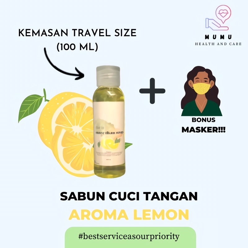 Jual Hand Soap MUMU - Sabun Cuci Tangan - Kemasan 100 mL - Travel Size ...
