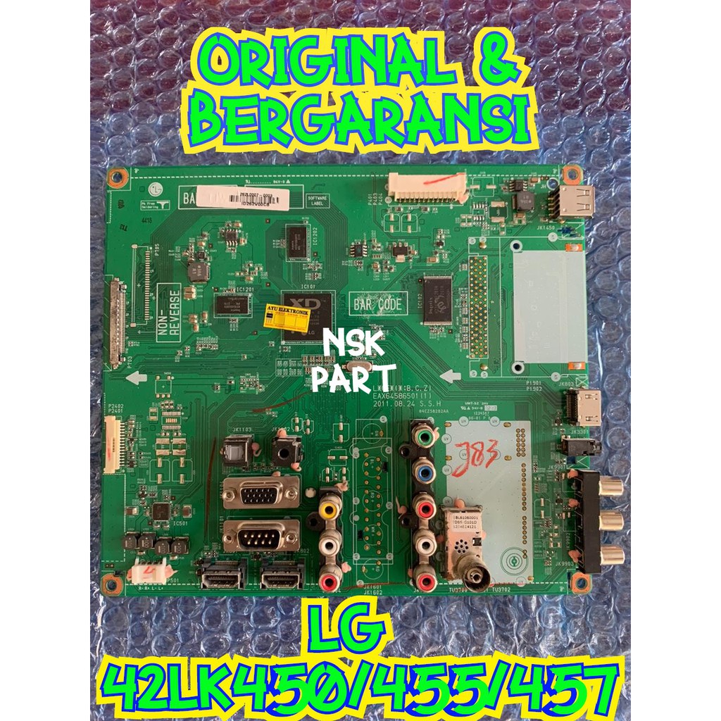 Jual MICOM MB MODUL MESIN TV LG 42LK450 ORIGINAL DAN BERGARANSI | Shopee Indonesia