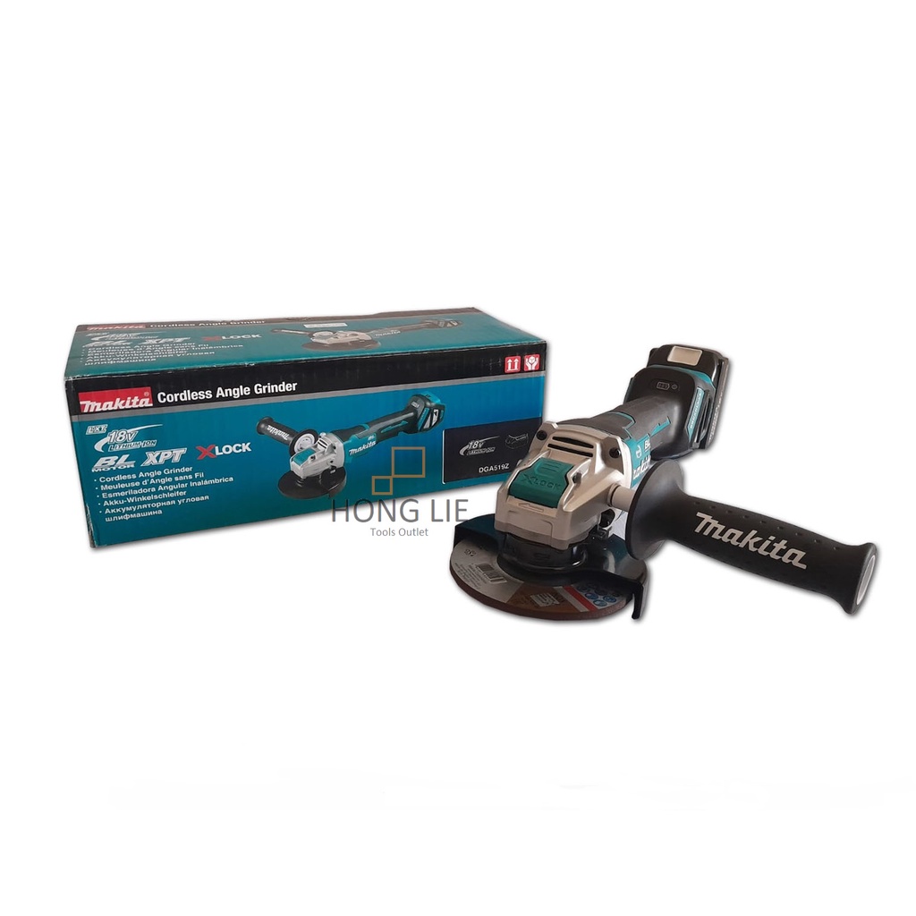 Jual Makita Gerinda Tangan 5 inch Cordless Grinder Grinda 18V DGA519Z ...
