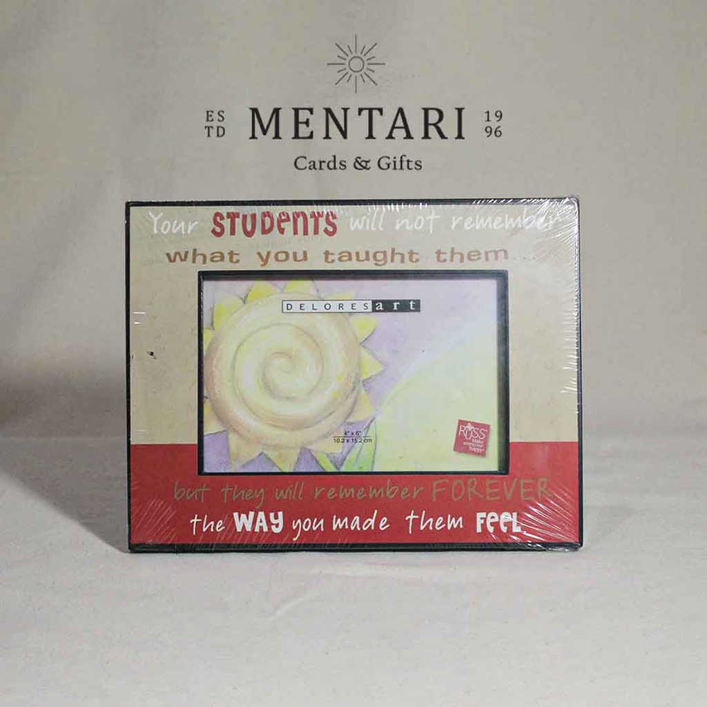 Jual Bingkai Foto Untuk Kenangan Guru / Mentari Gifts n Cards | Shopee ...