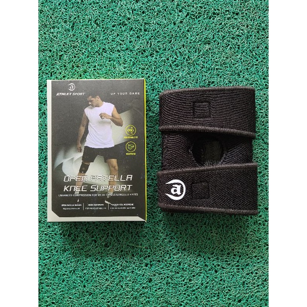 Jual Knee Support Open Patella Athlet Pendek / Deker Lutut | Shopee Indonesia