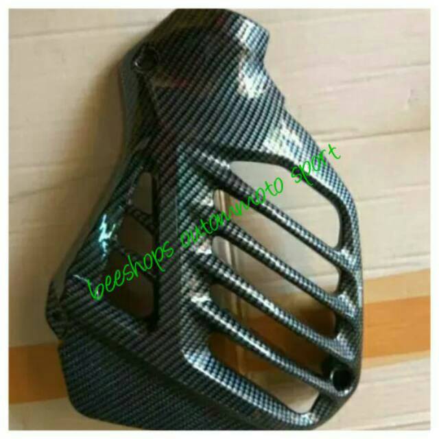 Jual KARBON NMAX RADIATOR | COVER RADIATOR YAMAHA NMAX CARBON HITAM ...