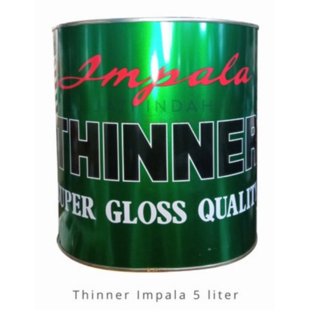 Jual Thiner Tiner Impala Kaleng Hijau Pengencer Cat 5Liter | Shopee Indonesia