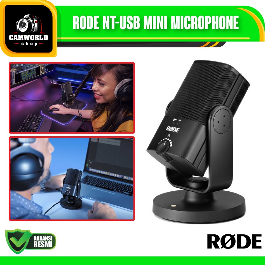Jual Rode NT USB Mini USB Microphone USB Mic Studio Quality ORIGINAL ...