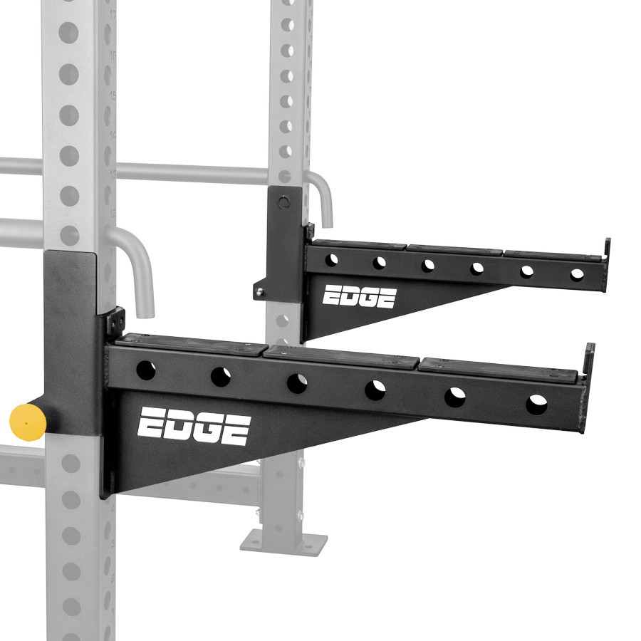 Jual EDGE POWER RACK Safety Spotter Arms Attachment ( Pairs ) | Shopee ...