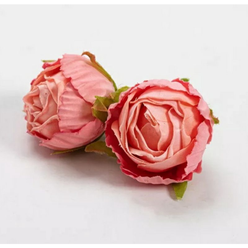 Jual Kepala Bunga Rose Mawar Bulat Mini 4 cm | Shopee Indonesia