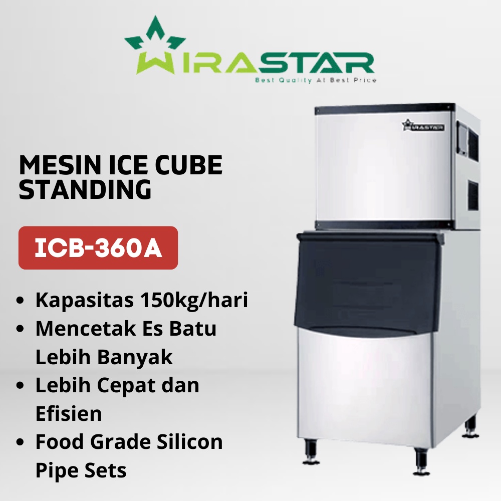 Jual Mesin Es Batu Wirastar ICB-360A 139 Kg/hari Ice Cube Machine | Shopee Indonesia