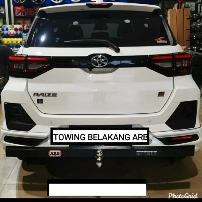 Jual TOING TOWING BELAKANG RAIZE ROCKY BUMPER BEMPER BESI | Shopee ...