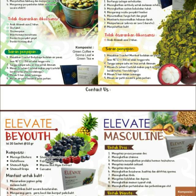 Jual Brosur Elevate | Shopee Indonesia
