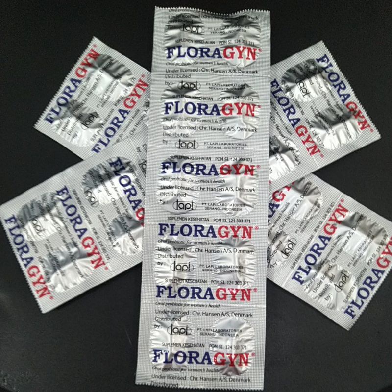 Jual FLORAGYN Prebiotik Kewanitaan/ Strip/ 10 Kapsull | Shopee Indonesia