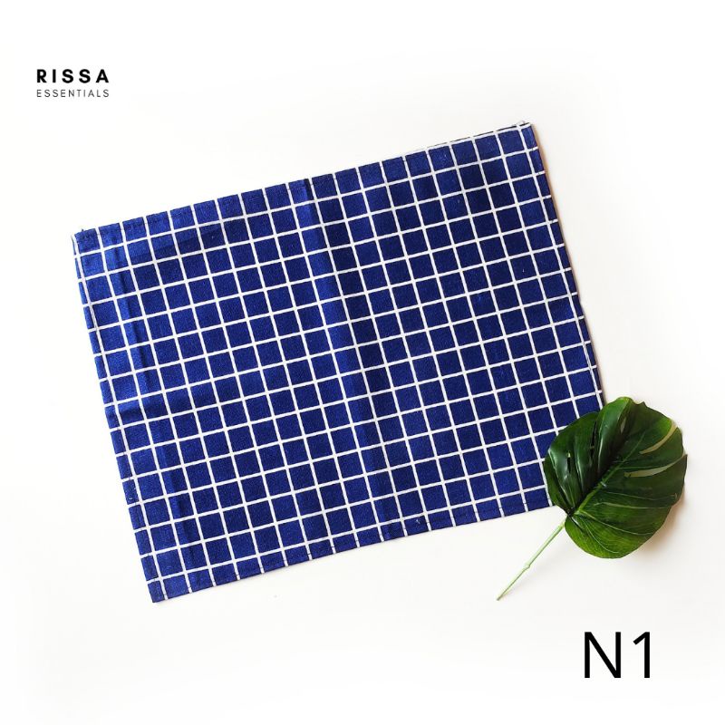 Jual [RISSA] Properti Foto Kain Motif Napkin Home Decor Modern Dekor ...