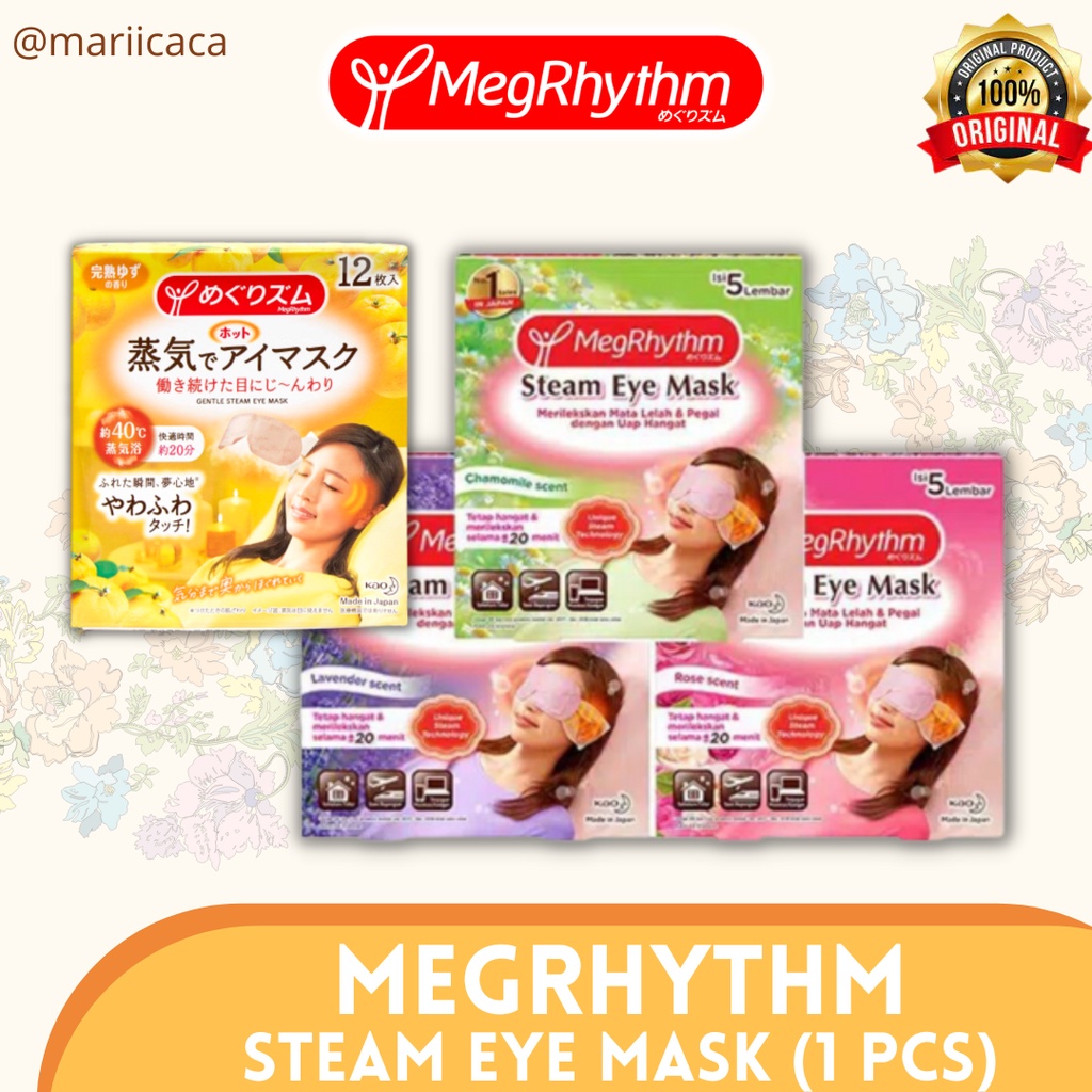Jual MegRhythm Steam Eye Mask / Masker Mata | Shopee Indonesia