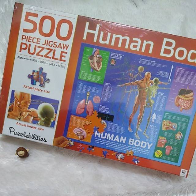Jual Puzzle human body . Puzzle tubuh manusia | Shopee Indonesia