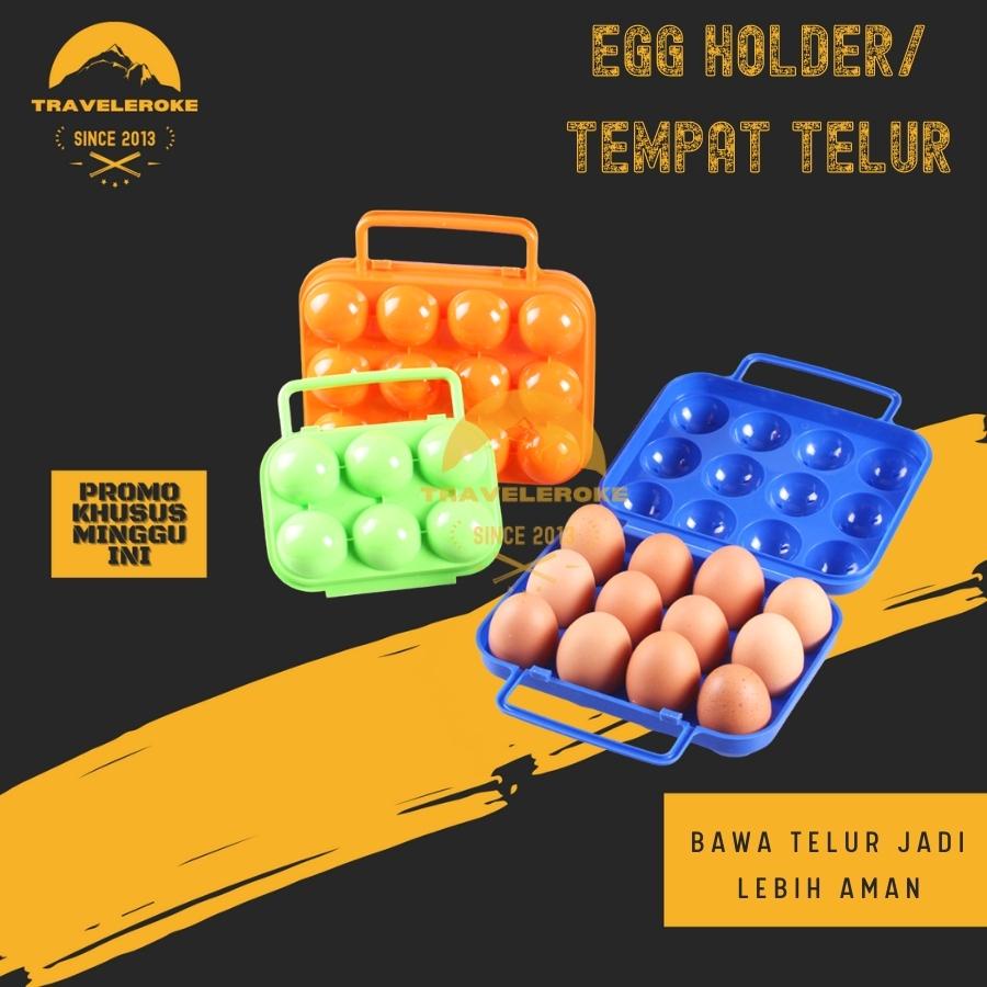 Jual Egg Holder Plastic Tempat Telur Plastik Bawa Telur Saat Camping ...