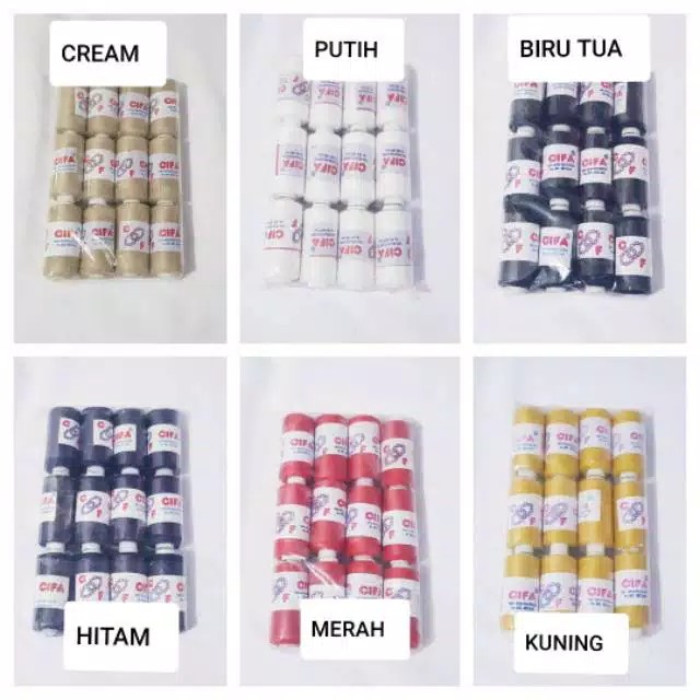 Jual benang jahit cifa | Shopee Indonesia