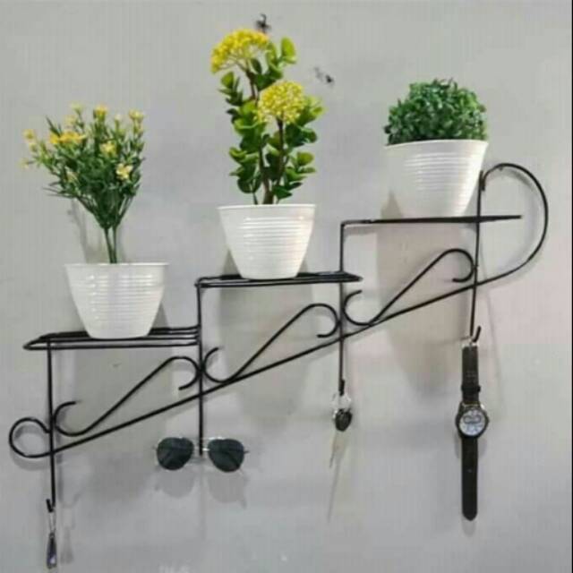 Jual Pot Bunga - Standing Pot Tempel - Rak Tempel dinding Bunga ...