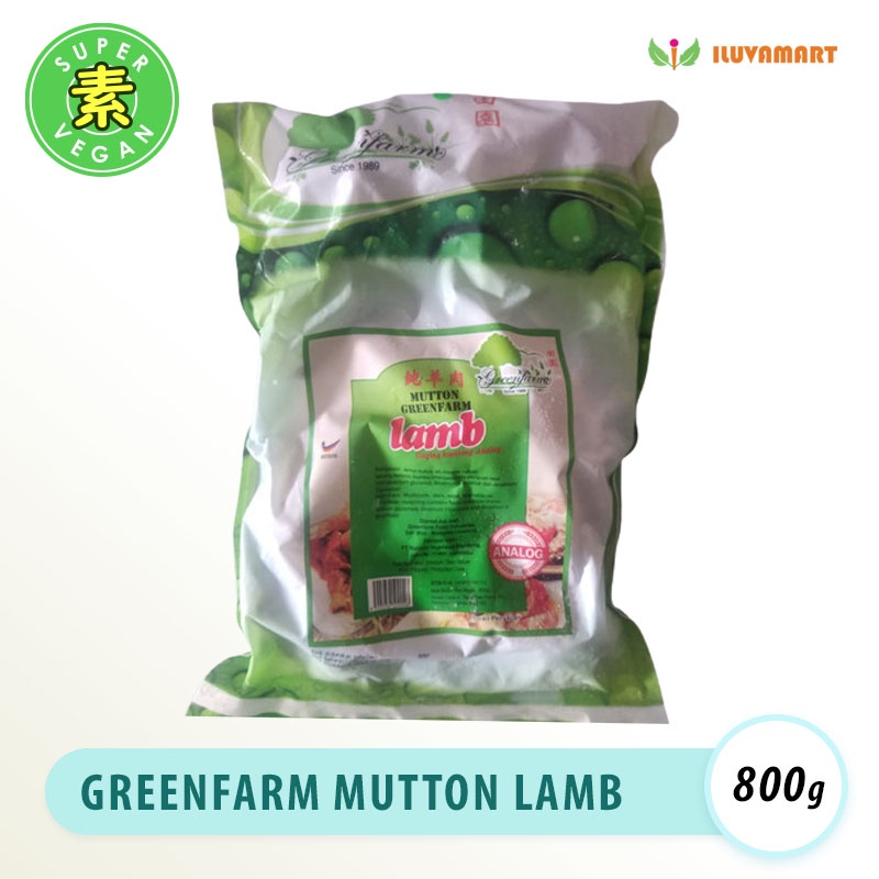 Jual Greenfarm Mutton Lamb / Daging Kambing / Domba Analog Vegetarian ...