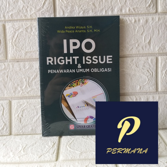 Jual Buku IPO,RIGHT ISSUE & Penawaran Umum Obligasi - andika Bumiaksara ...