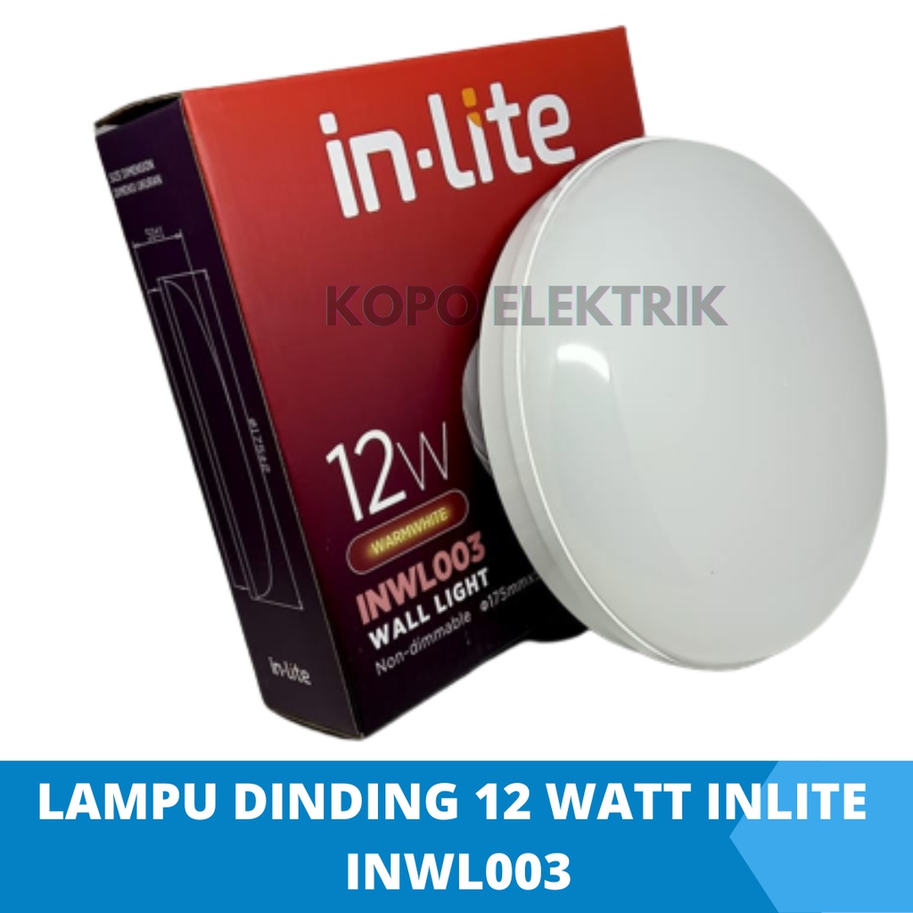 Jual Inlite Lampu Dinding / Wall Light INWL003 12 Watt | Shopee Indonesia