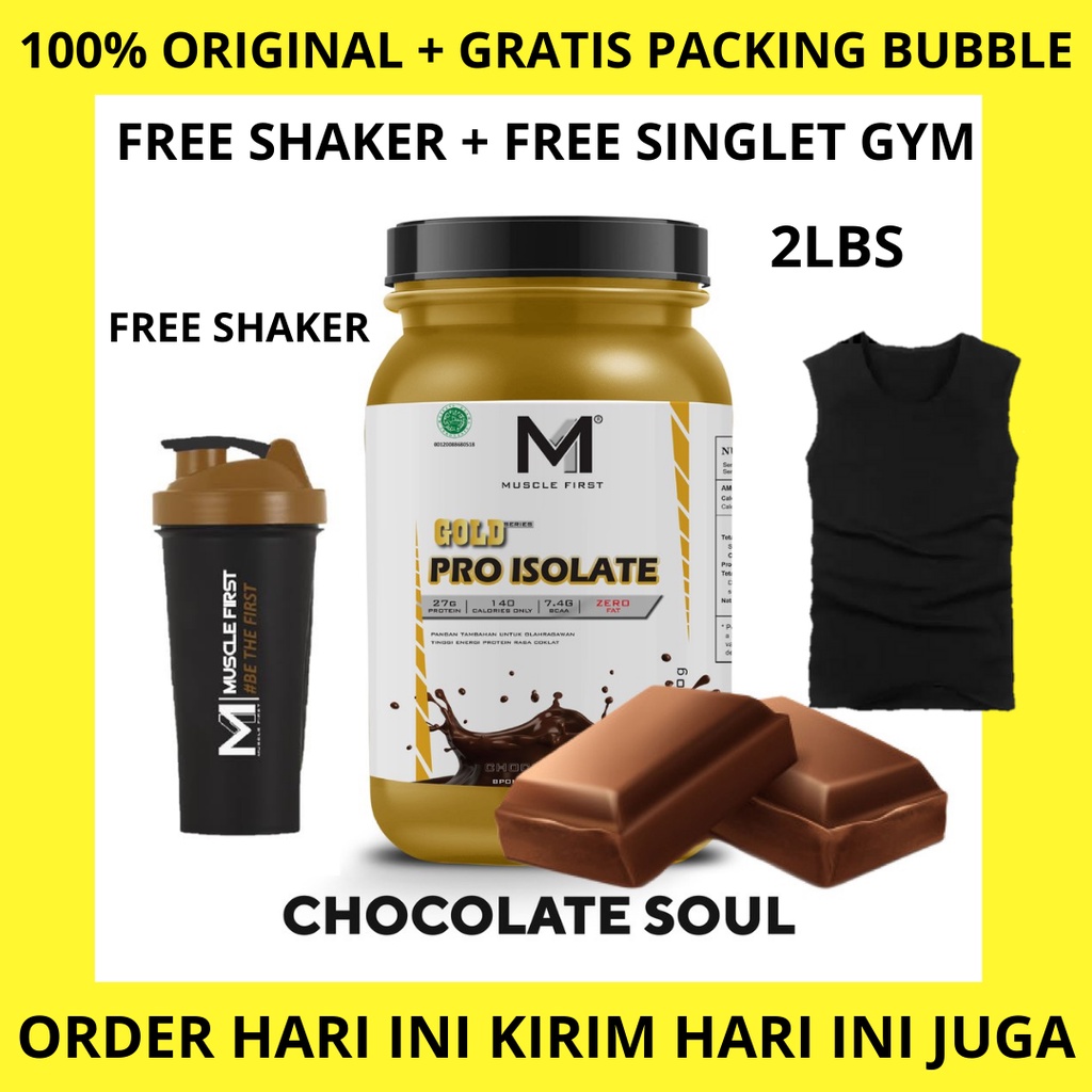 Jual MUSCLE FIRST GOLD SERIES PRO ISOLATE 2LBS 2LB 900gr 900 gram 25 ...