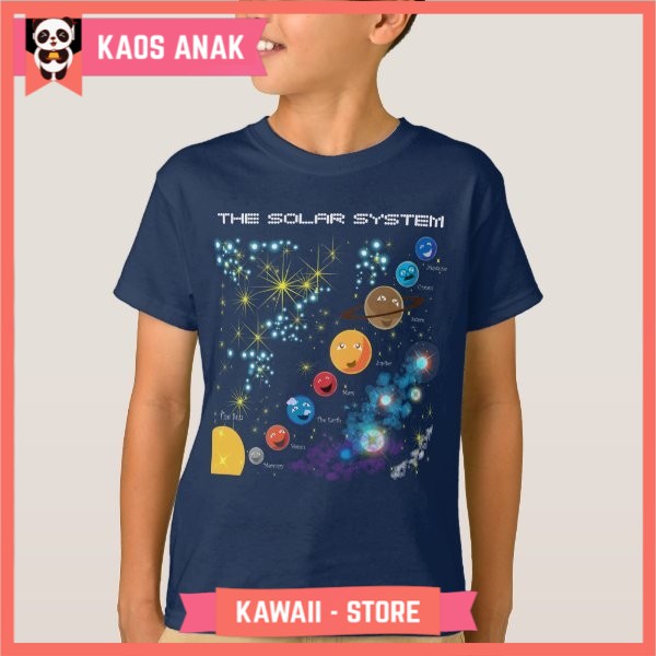 Jual Kaos Baju Anak The Solar System #33 Premium Quality | Shopee Indonesia