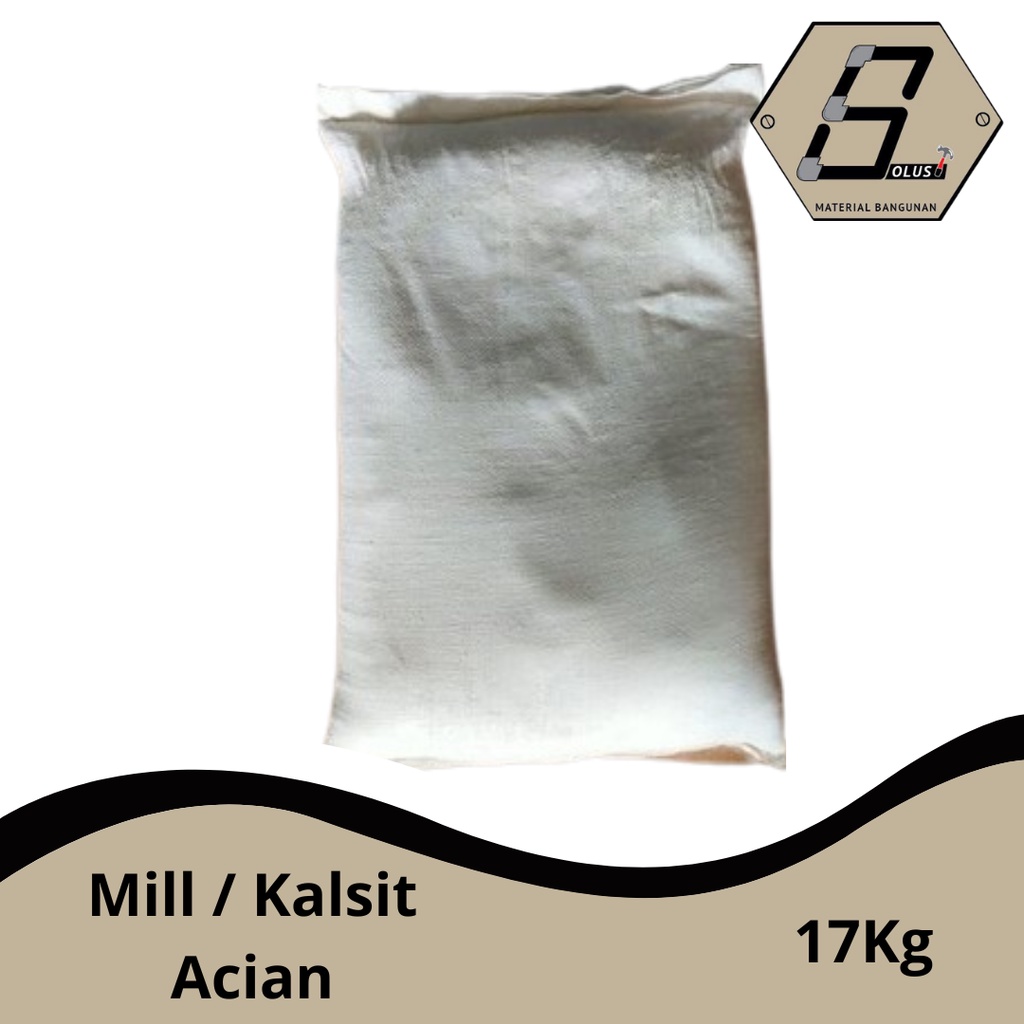 Jual SEMEN ACIAN MILL / KALSIT 17KG | Shopee Indonesia
