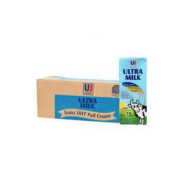 Jual ULTRAMILK FULL CREAM 200ml DUS (24 PCS) | Shopee Indonesia