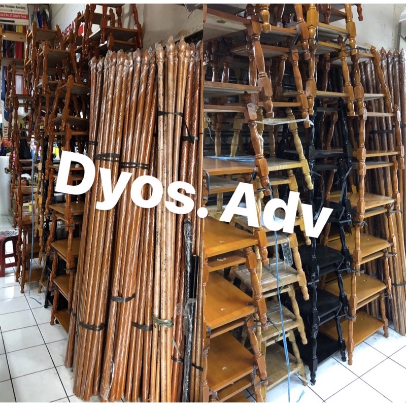 Jual Tiang pataka bendera ruangan satu set tiang dan tatakan lubang 1 ...