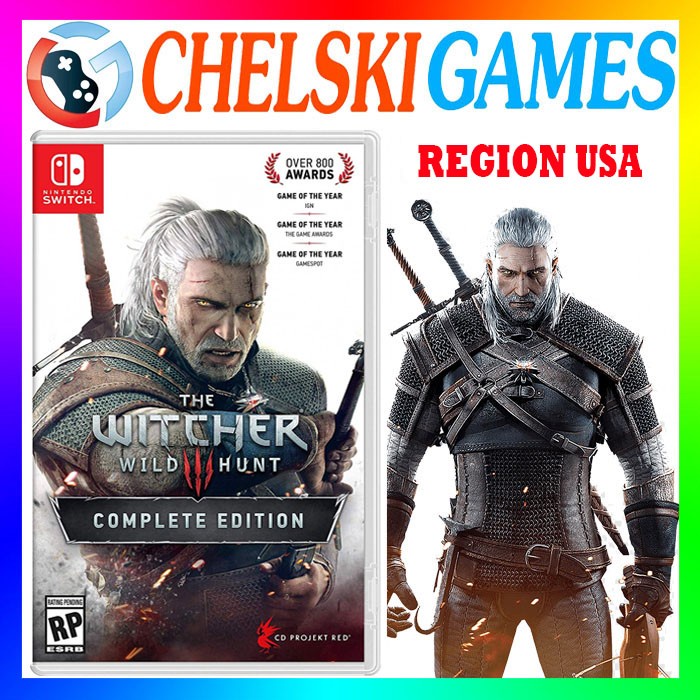 Jual Nintendo Switch THE WITCHER 3 WILD HUNT COMPLETE EDITION Reg Europe | Shopee Indonesia
