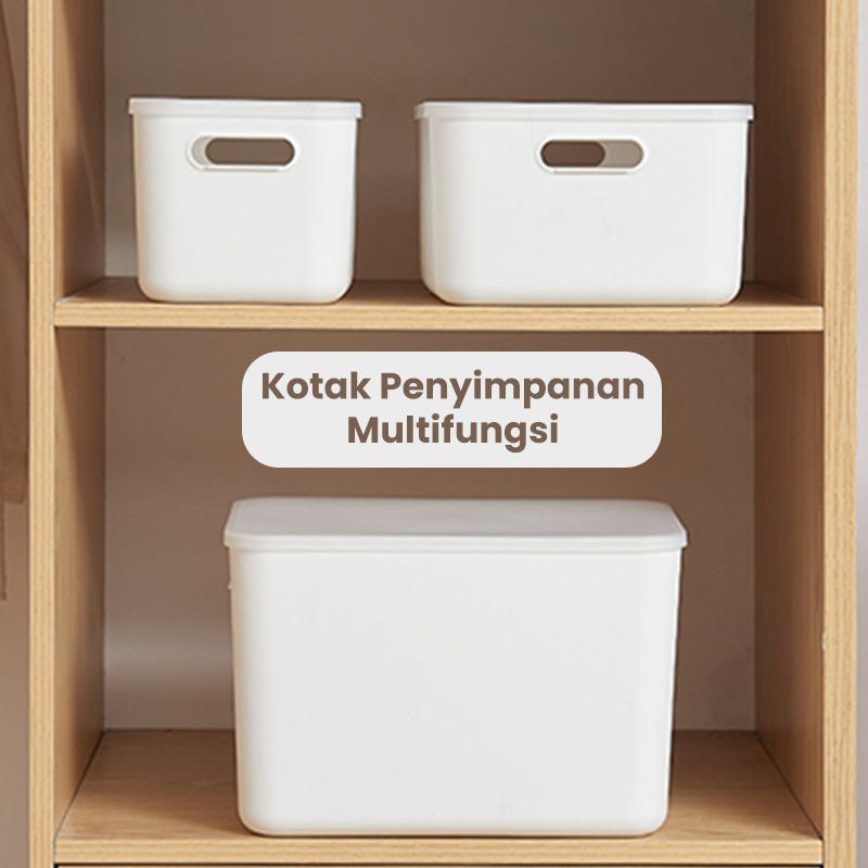 Jual Halu Kotak Penyimpanan Bin Pantry Dekstop Storage Box Tempat ...