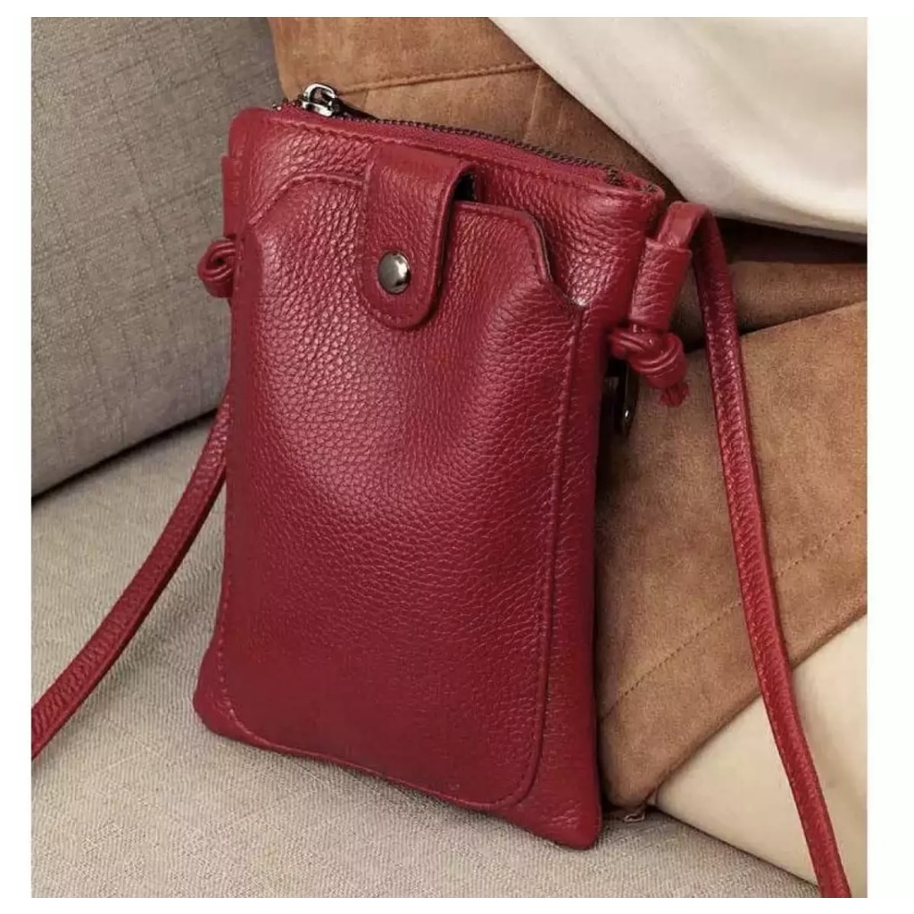 Jual Tas Selempang Mini Kulit Wanita - Tas Hp Wanita - Tas Selempang Kekinian 2021 - Tas Wanita ...