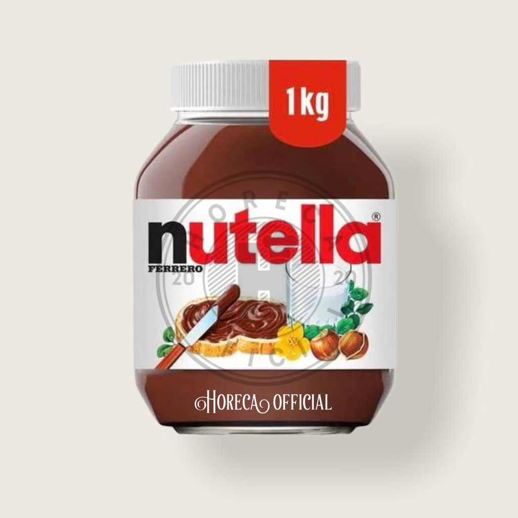 Jual NUTELLA HAZELNUT SPREAD WITH COCOA 1000GR / SELAI KACANG COKLAT ...