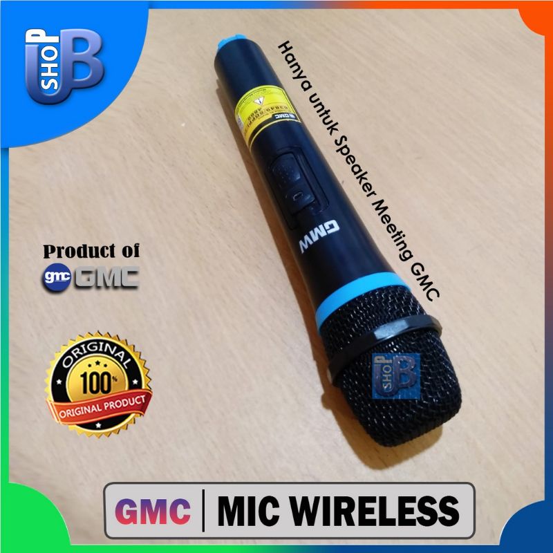 Jual COD☑️ Mic wireless GMC GMW Mikrophone Speaker meeting GMC Mic ...