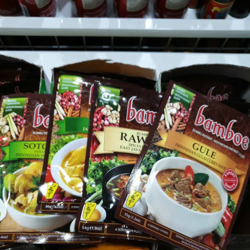 Jual Bamboe bumbu kare soto rawon gule nasgor rendang | Shopee Indonesia