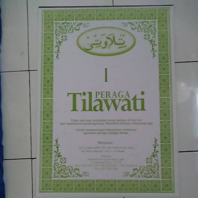 Jual Peraga tilawati 1-6 | Shopee Indonesia
