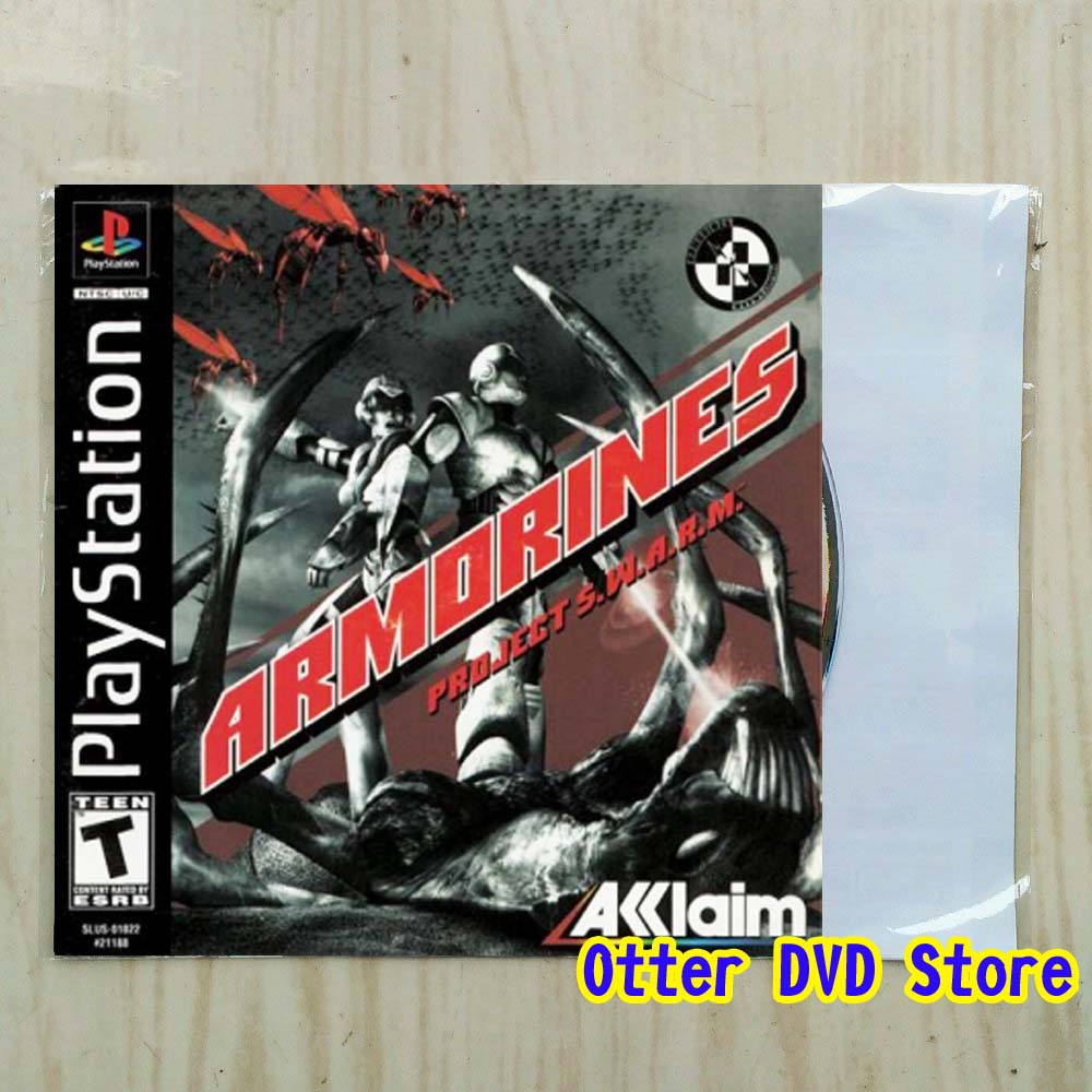 Jual Kaset CD Game Ps1 Ps 1 Armorines - Project S.W.A.R.M | Shopee ...