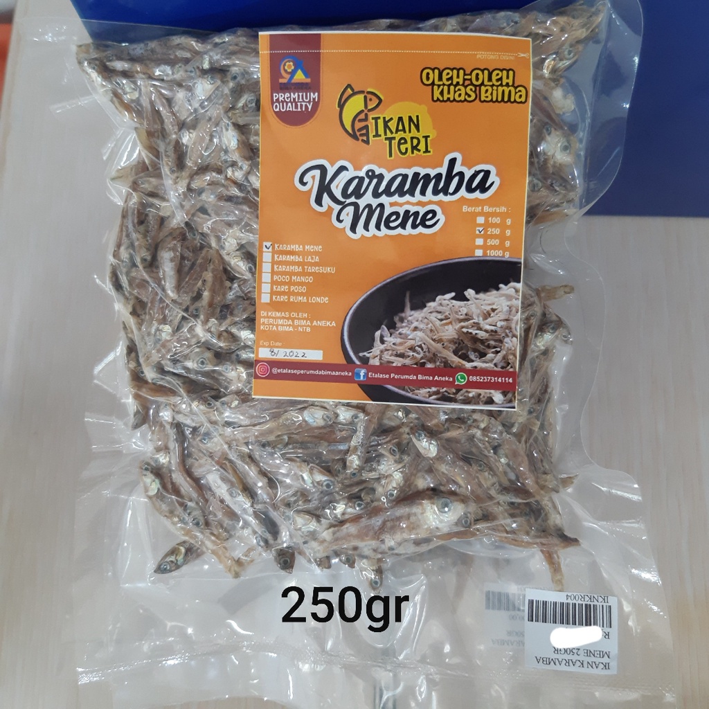 Jual Cumi kering & ikan teri asli bima / poco mango / uta karamba mene ...