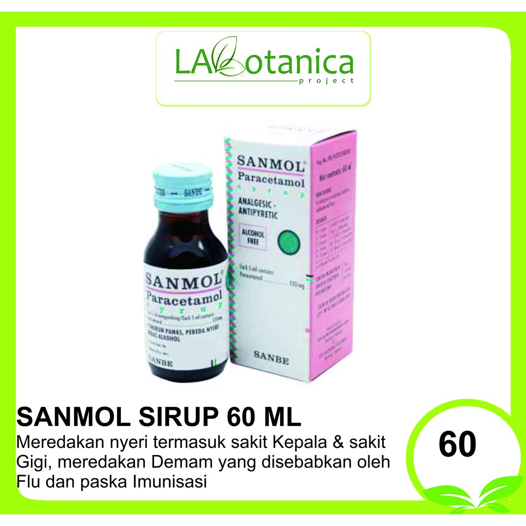 Jual SANMOL SIRUP 60 ML | Shopee Indonesia