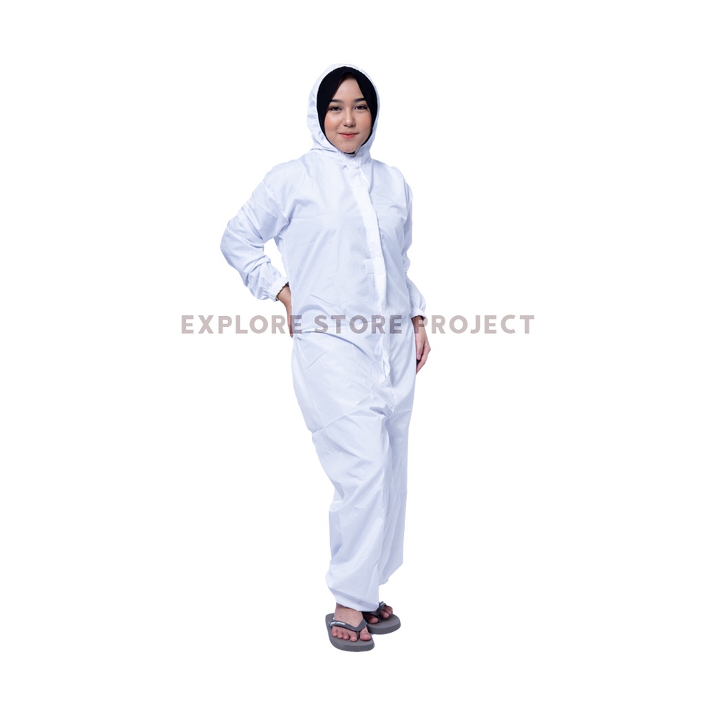Jual BAJU COVERALL APD HAZMAT | BAJU APD HAZMAT SUIT | APD REUSABLE ...