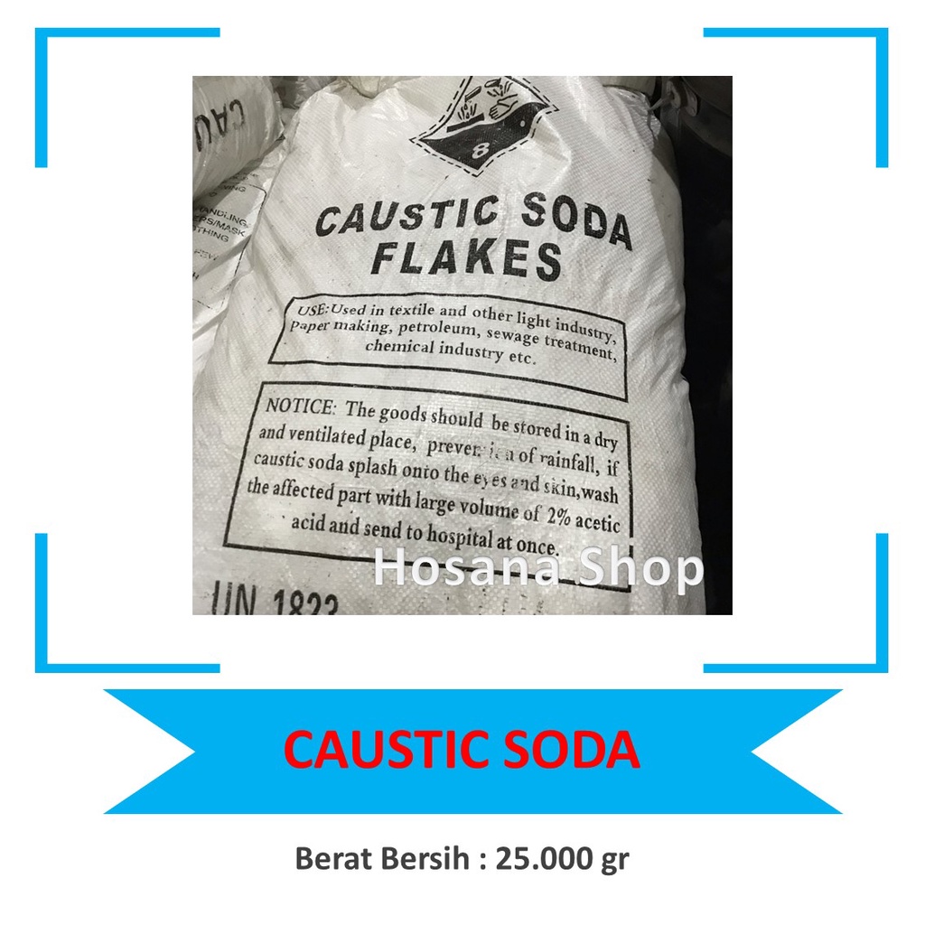 Jual caustic soda flakes china 25kg | Shopee Indonesia