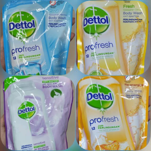 Jual Dettol bodywash profresh Refill 250g | Shopee Indonesia
