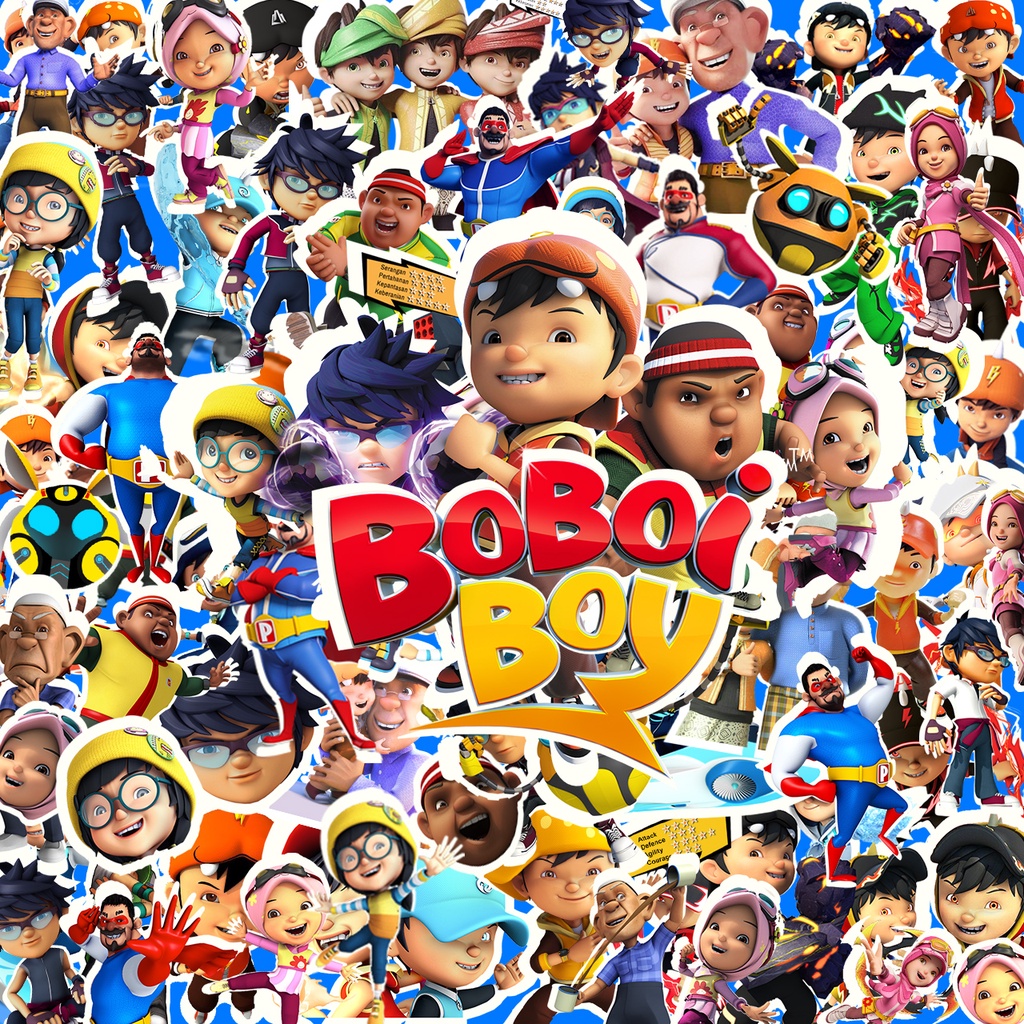 Jual Stiker Kartun Boboiboy Isi 50/60pcs | Shopee Indonesia