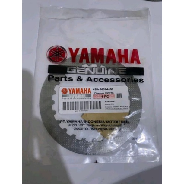 Jual Plat Gesek Kampas Kopling PLATE CLUTCH Bintik Totol Yamaha Byson R15 MX King Original YGP ...