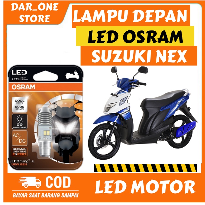 Jual Lampu Depan LED Motor Suzuki Nex Original Osram | Shopee Indonesia