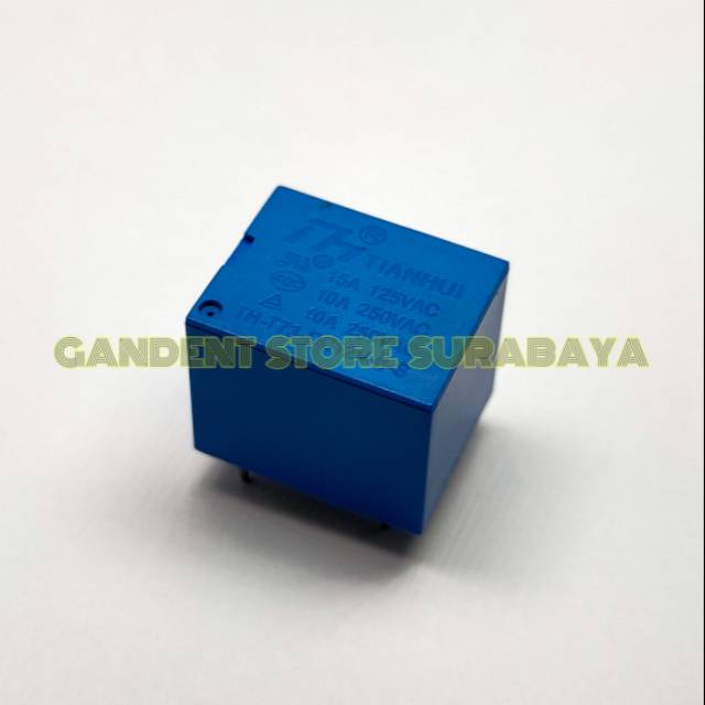 Jual Relay 12V 12 Volt 5 Pin 5P 5 kaki 10A 250 VAC | Shopee Indonesia
